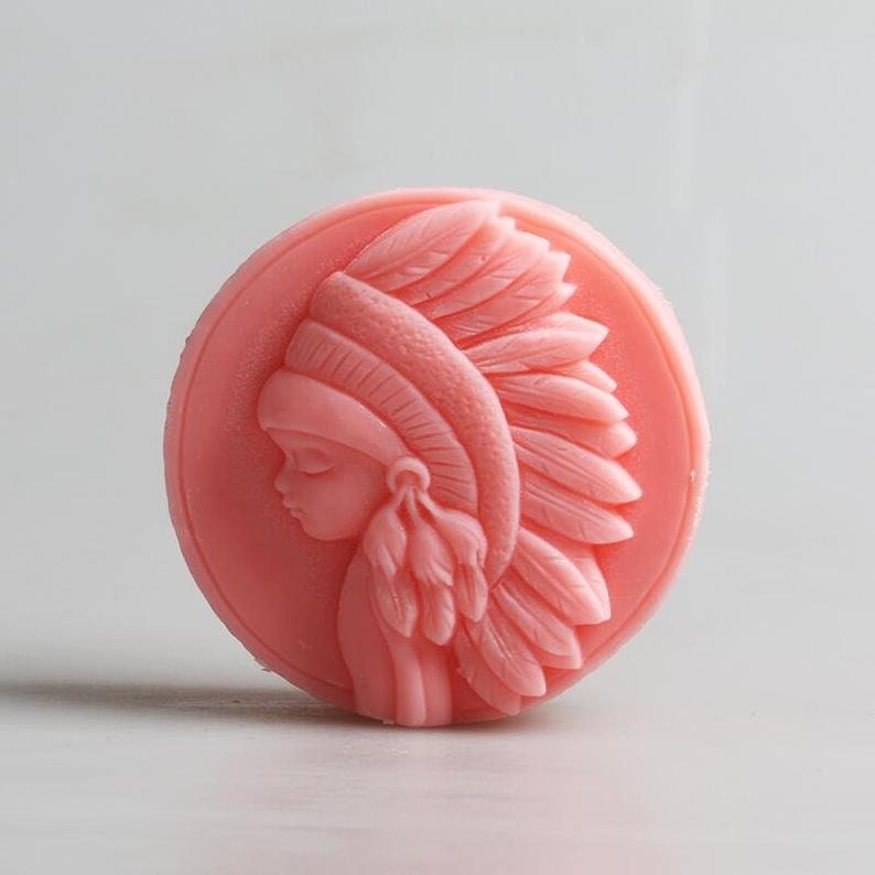 Round Girl Boy Tribal Theme Design Mold Embroidery Pattern - Etsy