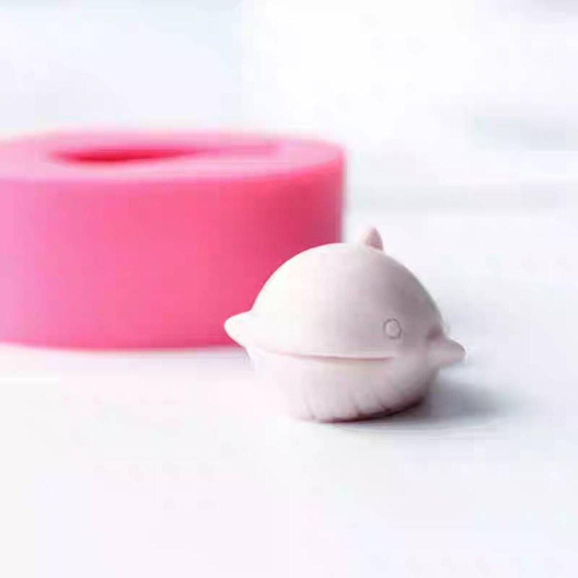 3d Whale Sea Theme Dolphins Dolphin Fish Aquarium Soap Candle Silicone ...