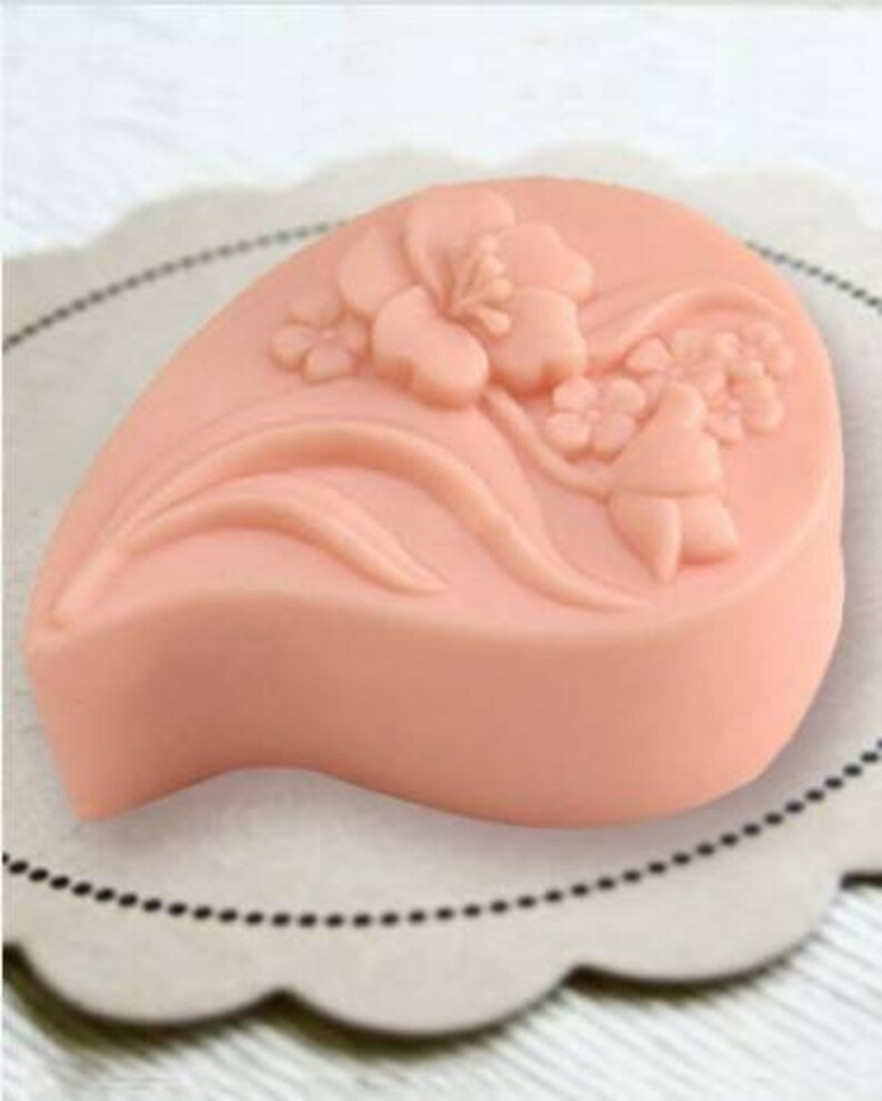 Handmade Floral Design Soap Making Candle Silicone Designer - Etsy