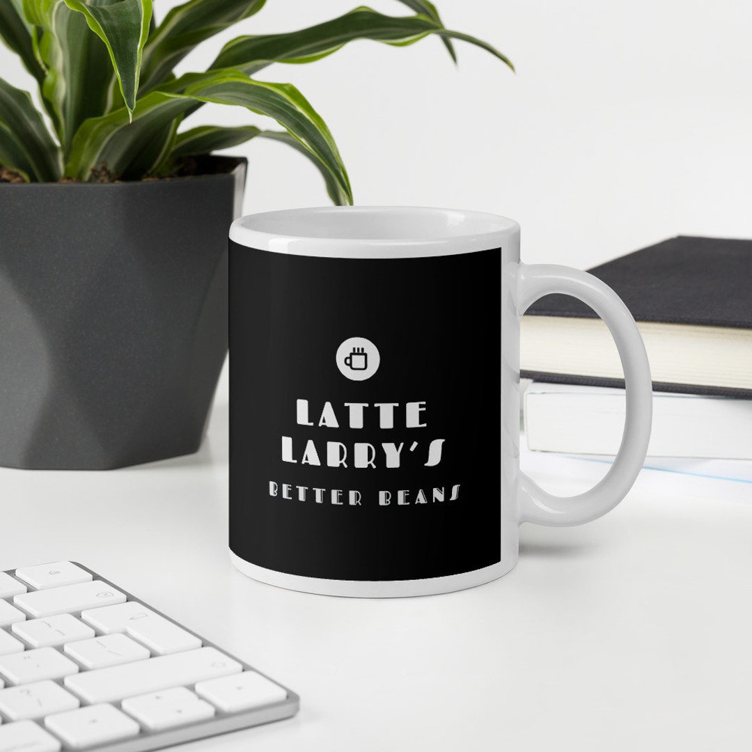 Latte Larry Coffee Mug 11 Oz & 15 Oz NEW DESIGN - Etsy