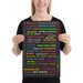 Notable Expressions From Seinfeld - Matte Poster - Etsy