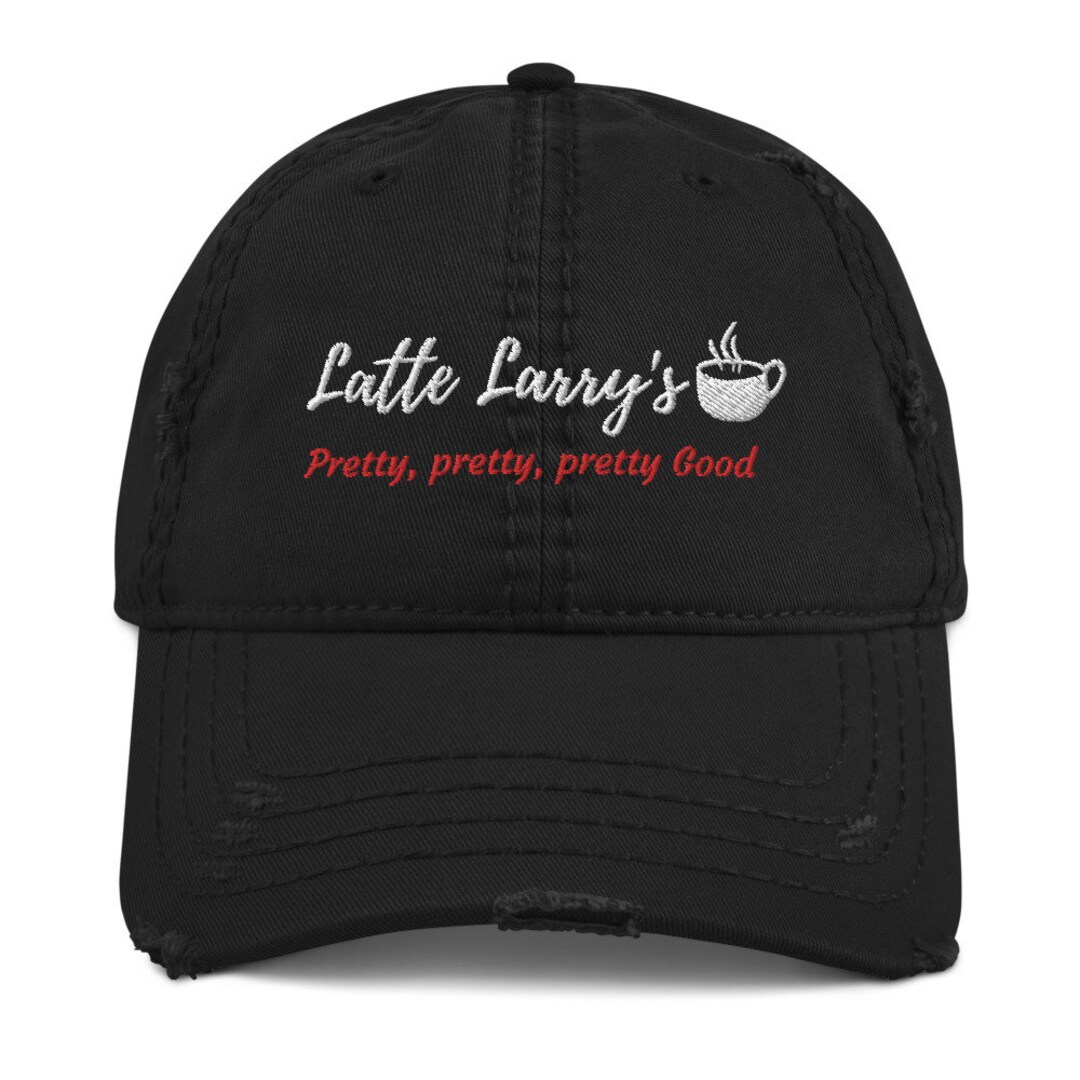 Latte Larry's Distressed Dad Hat Makes a Perfect Gift for Him or Her - Etsy
