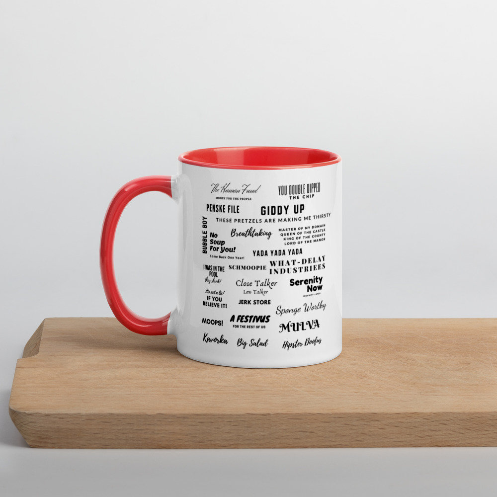 A Collection of Notable Expressions From Seinfeld Mug With - Etsy