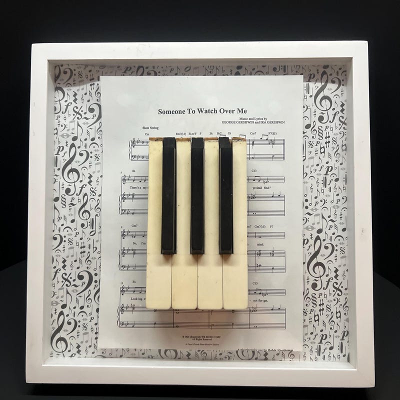 Piano Key Art - Etsy