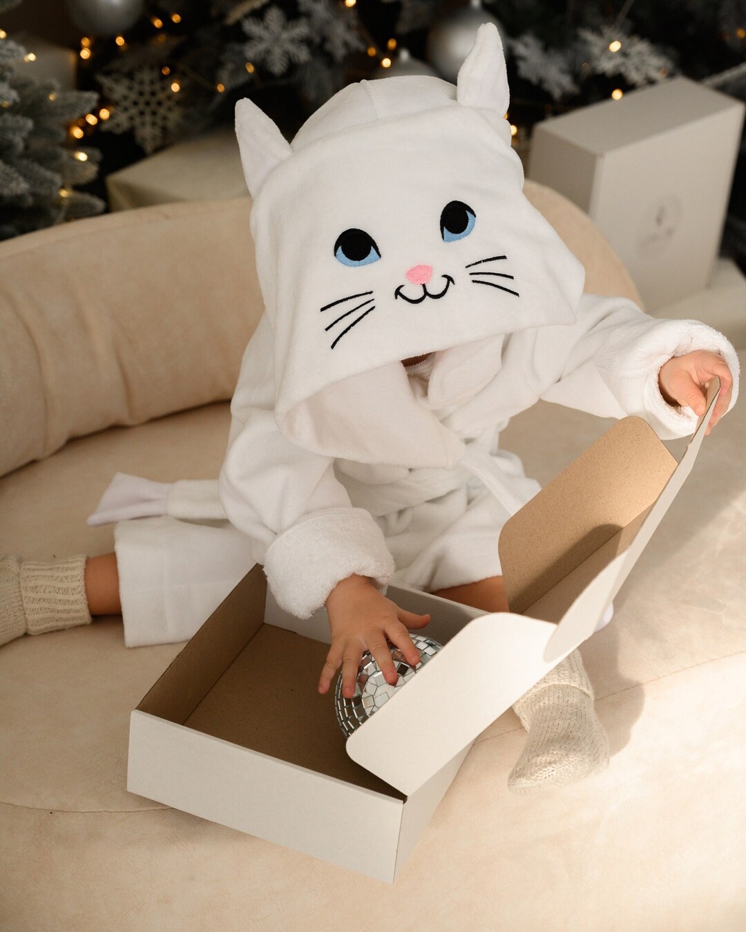 Kids Hodded Towel,hooded Robe Cat Hooded Towel, Baby Bath Wrap,toddler ...