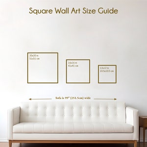 Kufic Ayatul Kursi, Surat Al Fatiha & Shahada Square Print Set of 3 ...