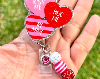 Sweetheart Valentines Badge Reel - Valentines Day Badge Reel - Shaker ...