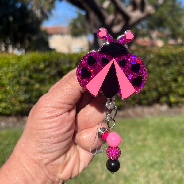 Lady Bug Beads - Etsy