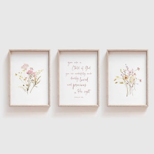 Christian Nursery Decor Christian Nursery Wall Art Christian Nursery ...