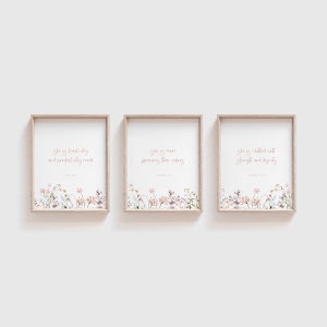 Christian Nursery Decor Girl Nursery Wall Art Christian - Etsy