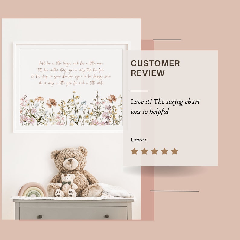 Girl Nursery Wall Decor Girl Nursery Quote Girl Room Wall Art Hold Her ...