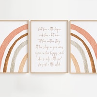 Boho Rainbows Letters and Numbers, Boho Rainbows Alphabet, Boho ...