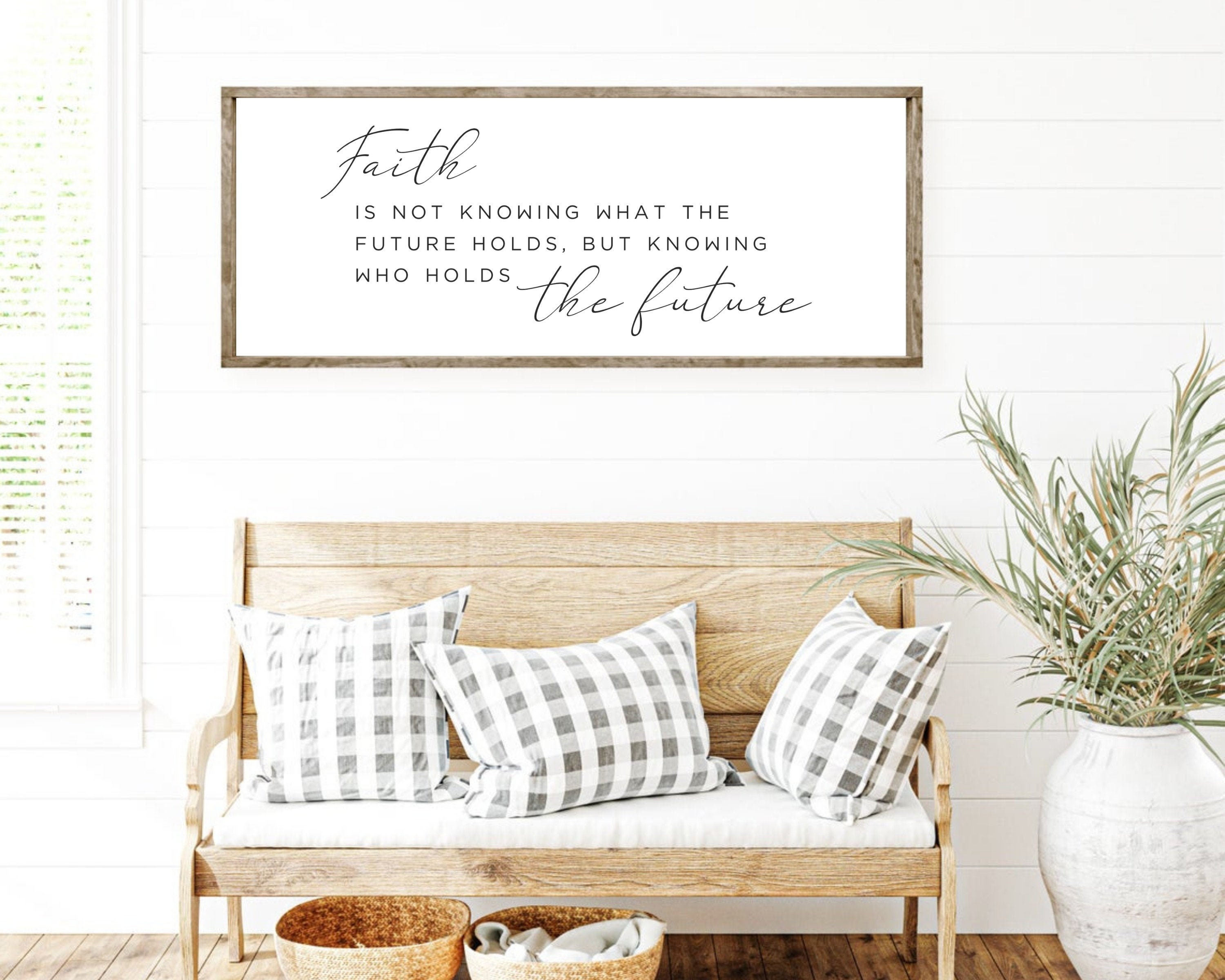 CHRISTIAN WALL DECOR Faith Signs for Home Gifts for Women - Etsy