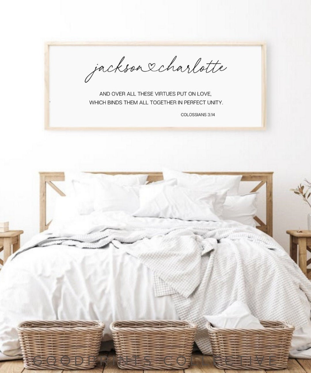 COUPLE NAME SIGN Christian Wedding Gift, Couple Name Sign, Bible Verse ...