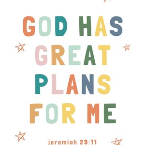 Boho Christian Nursery Wall Art Bible Verse Set of 3 Prints Scripture ...