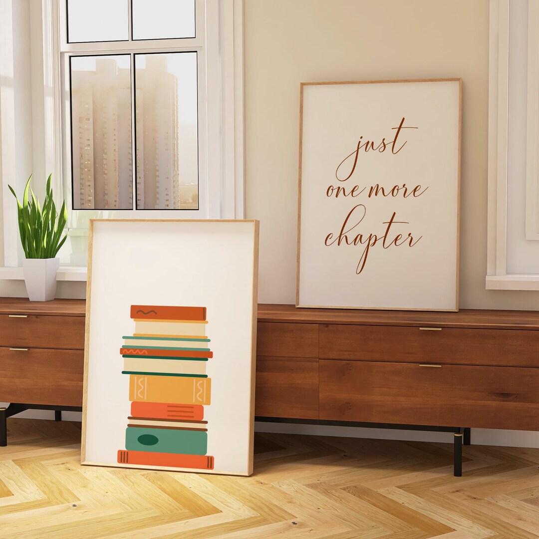 Book Wall Decor, Book Wall Art, Book Room Decor, Book Lover Gift ...