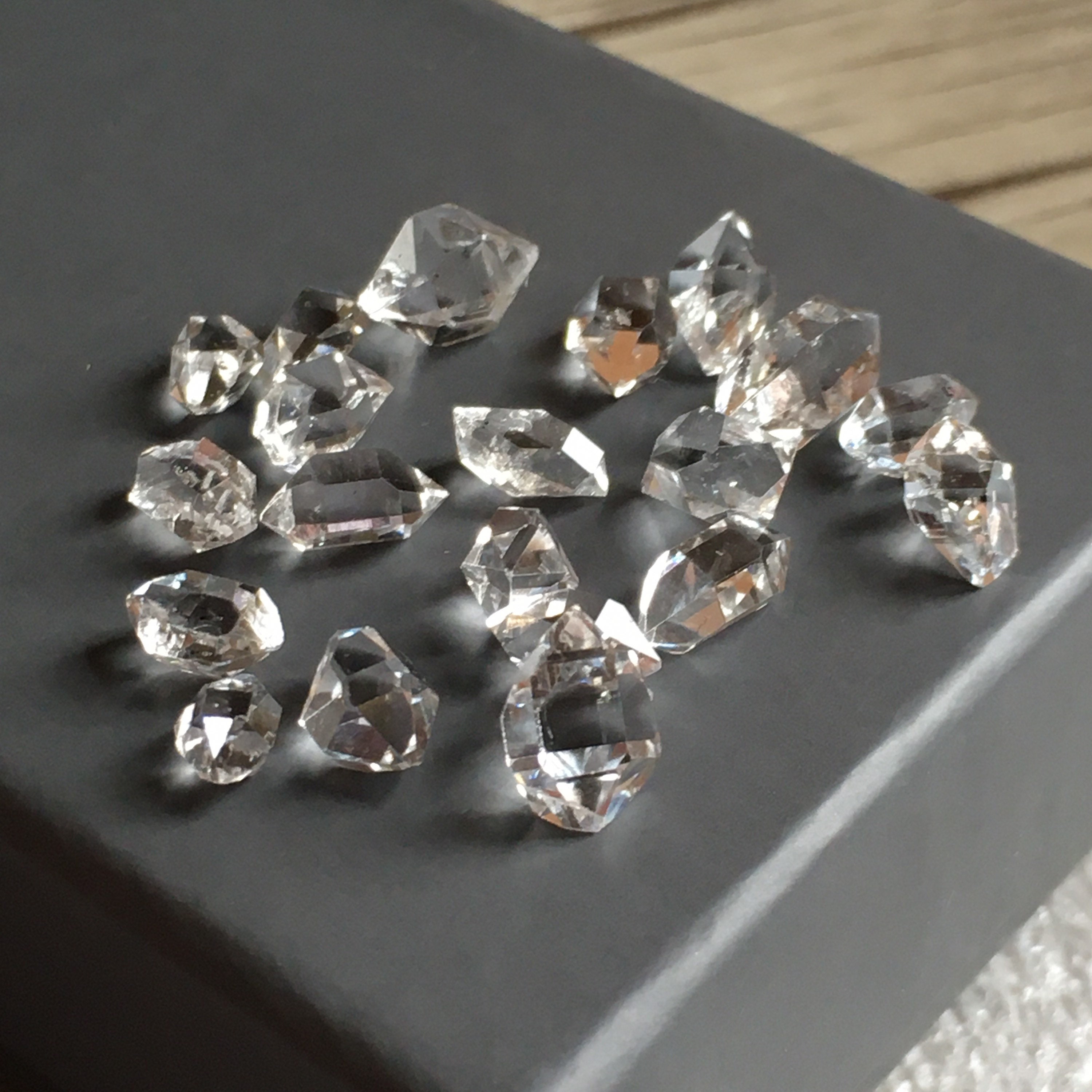 Herkimer Diamond Quartz Crystals 6 to 7 Mm - Etsy