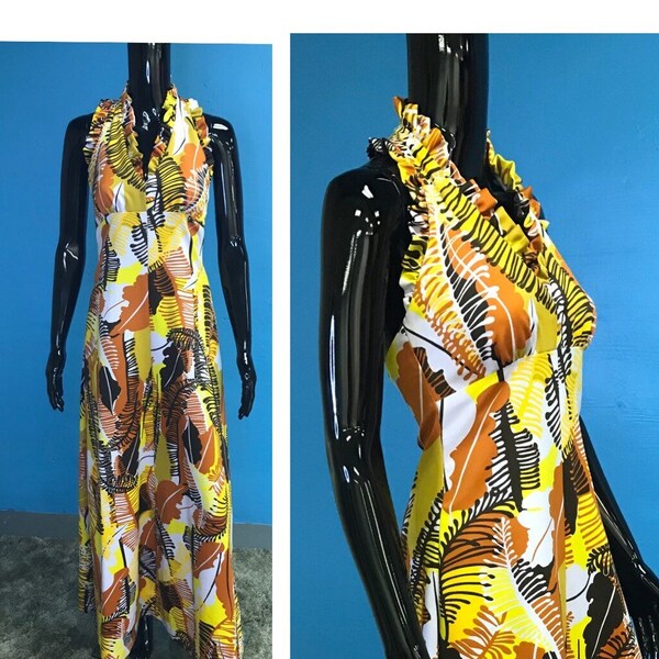 1975 Prom Dress - Etsy