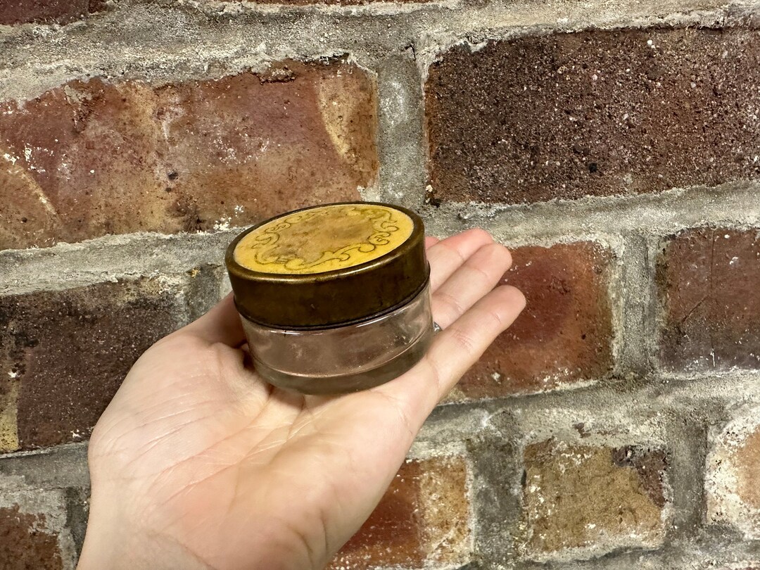 Antique 20's/30's Powder Cold Cream Jar Make up Jar - Etsy