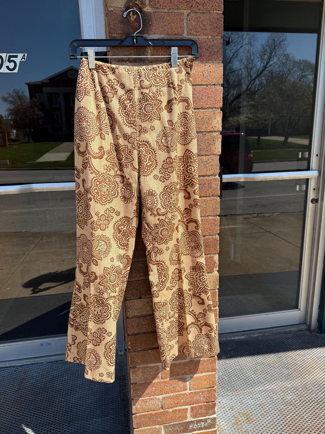 Vintage 60's Groovy Flower Power Ladies Slacks Small - Etsy