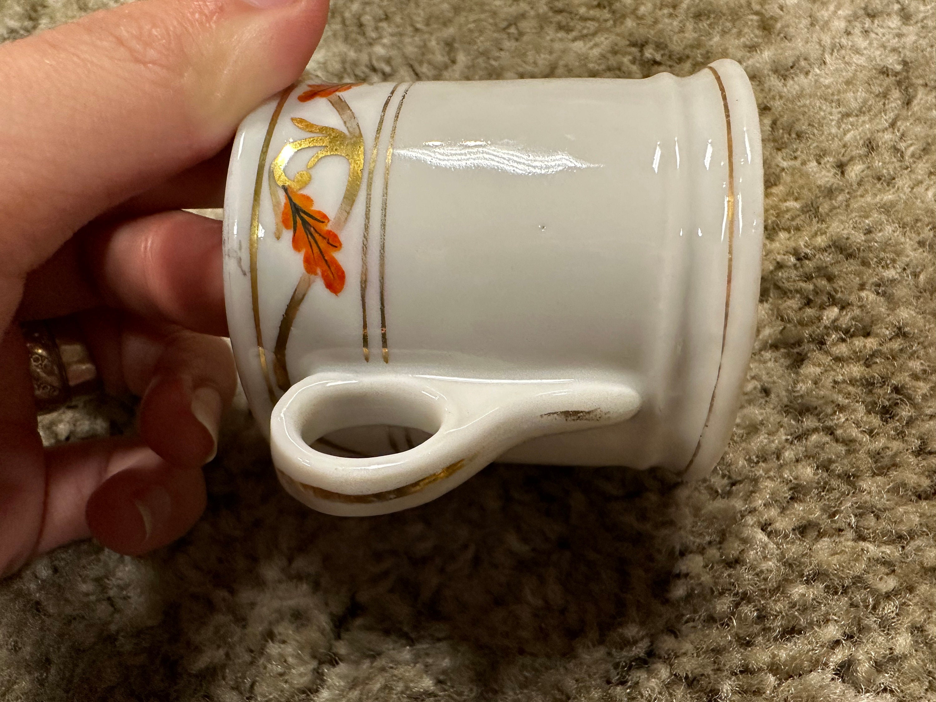 Antique Victorian 1900's Mini Child's Mug "love the Giver" - Etsy