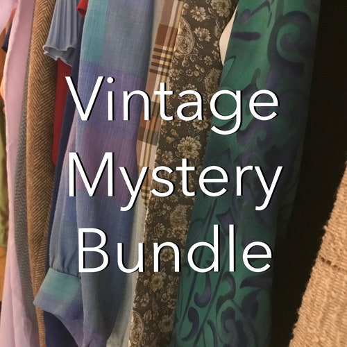 Gender Neutral Vintage Clothing Mystery Bundle - Etsy