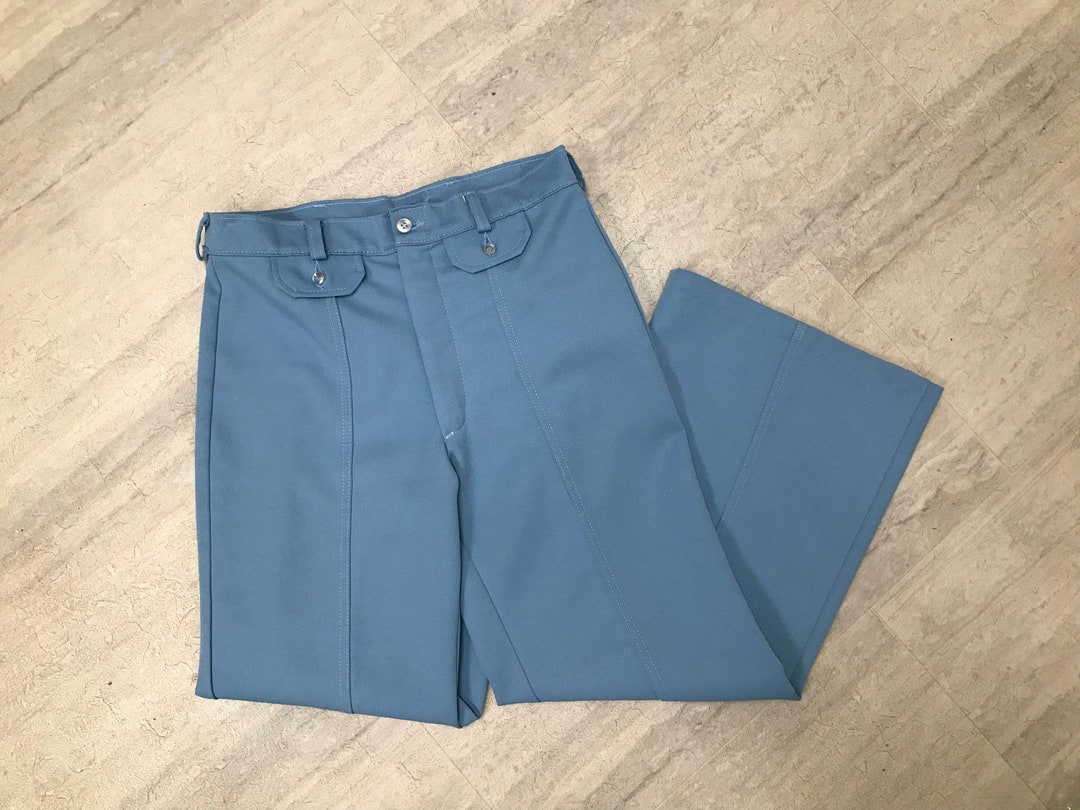 Vintage 70's Bell Bottom Flare Pants W32 - Etsy