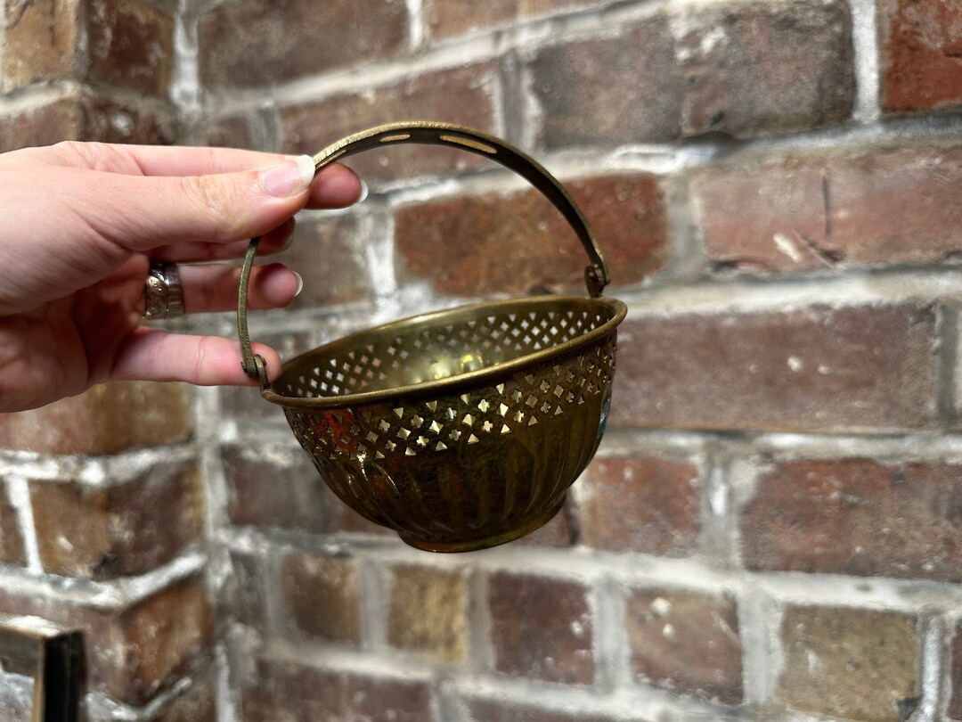Vintage Indian Brass Mini Cauldron Pot Bowl - Etsy