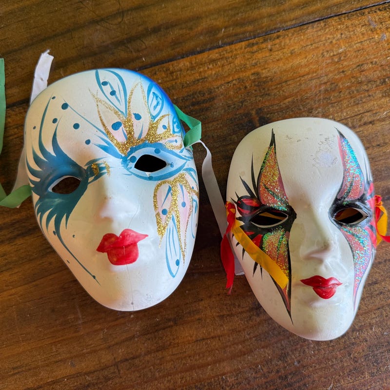Ceramic Mask - Etsy