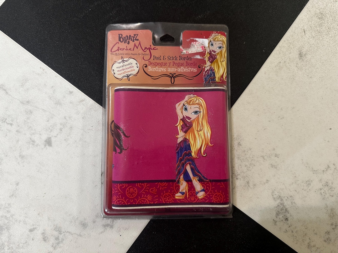 Vintage 2000’s Bratz Doll Genie Magic Peel & Stick Wall Paper Border - Etsy