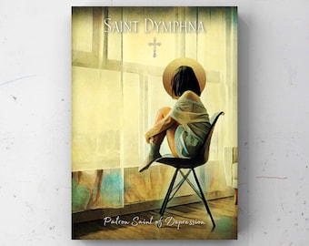 St Dymphna Chaplet Prayer Patron Saint of Anxiety, Stress, and Mental Disorder Rosary With ...