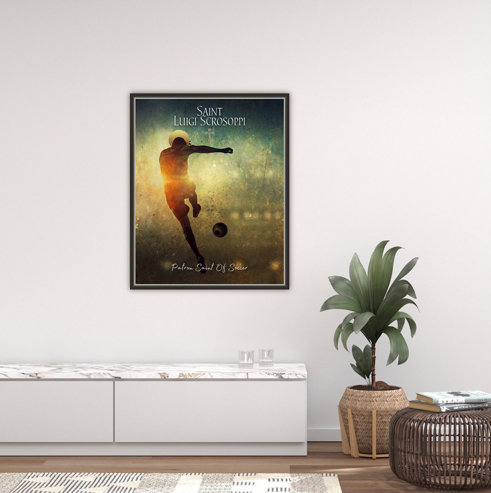 Patron Saint of Soccer Saint Luigi Scrosoppi Gift for Soccer - Etsy ...