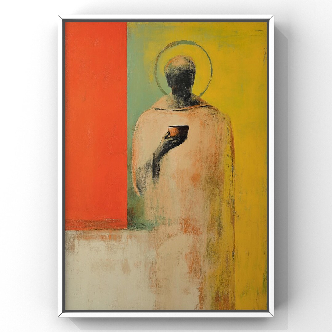 Saint Drogo Coffee Patron Saint Digital Download | Minimalist Catholic ...