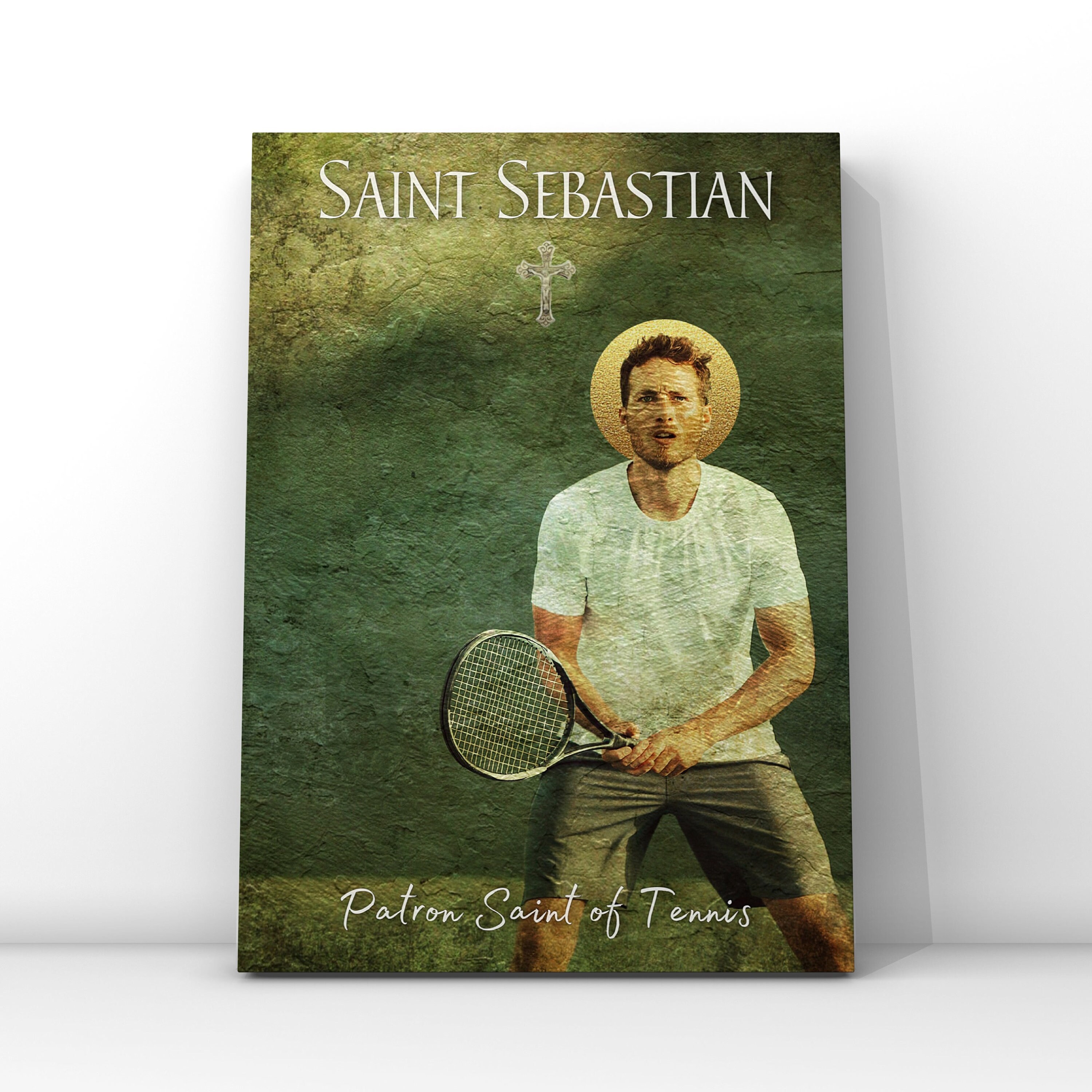 TENNIS St. Sebastian Patron Saint of Tennis Patron Saint of - Etsy