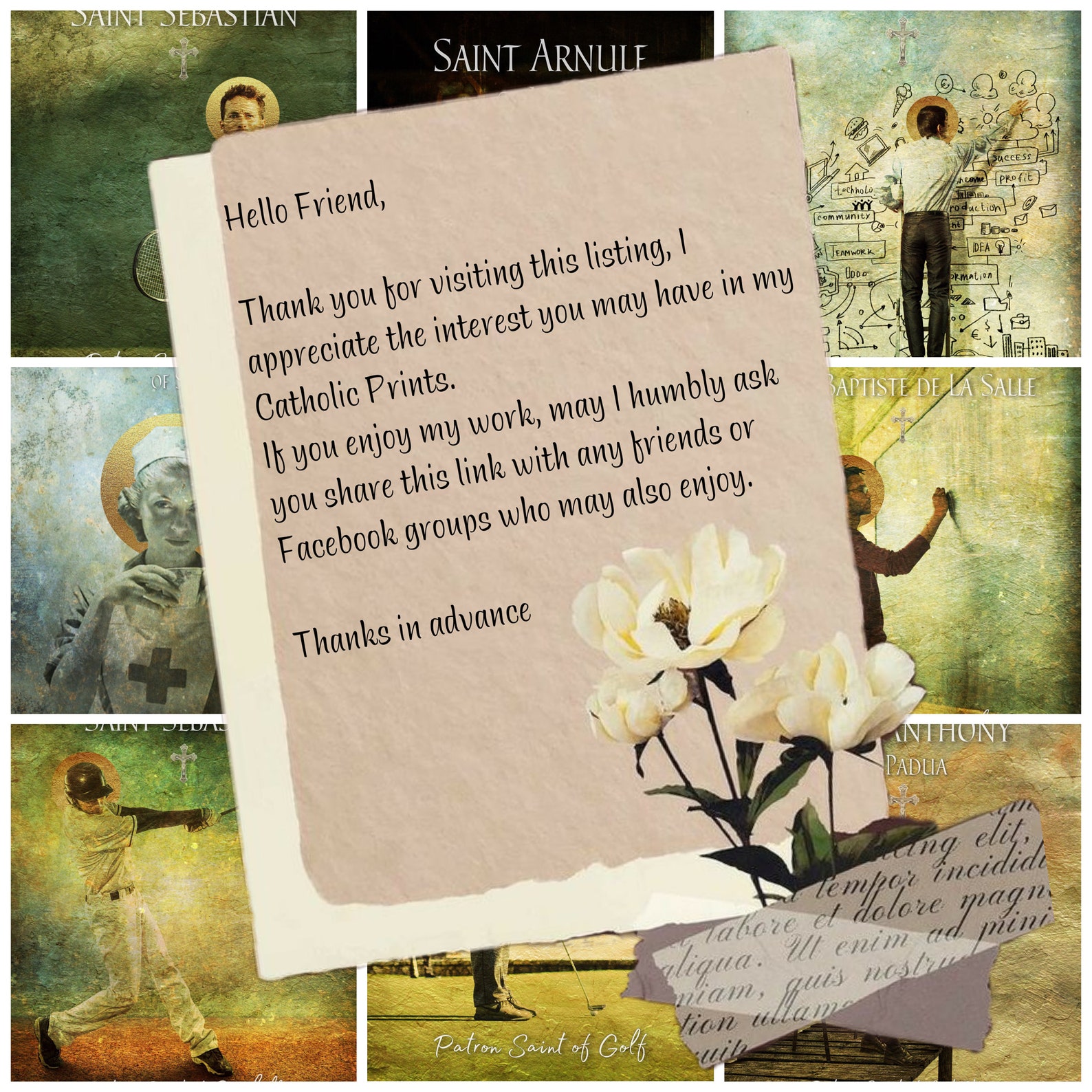 BASEBALL Saint Sebastian Patron Saint of Baseball Catholic - Etsy