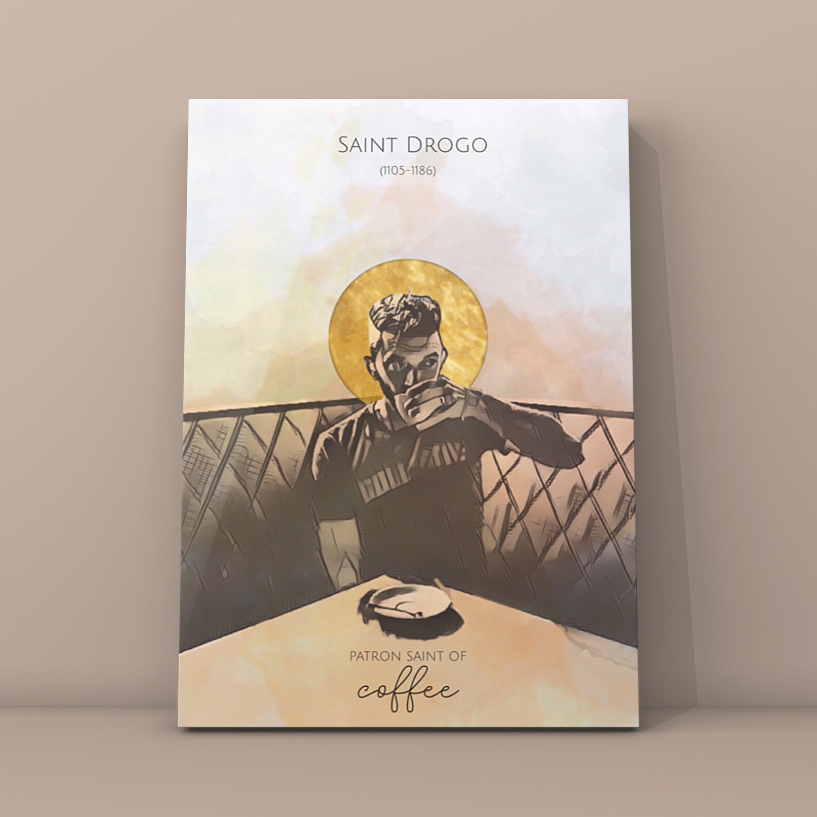 Coffee, Patron Saint of Coffee, Saint Drogo, Cafe, Coffee Shop ...