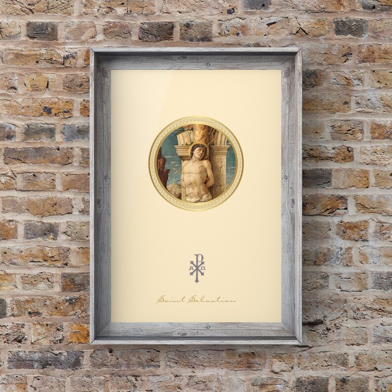 St. Sebastian Patron Saint of Athletes Christian Martyr Patron Saint of ...