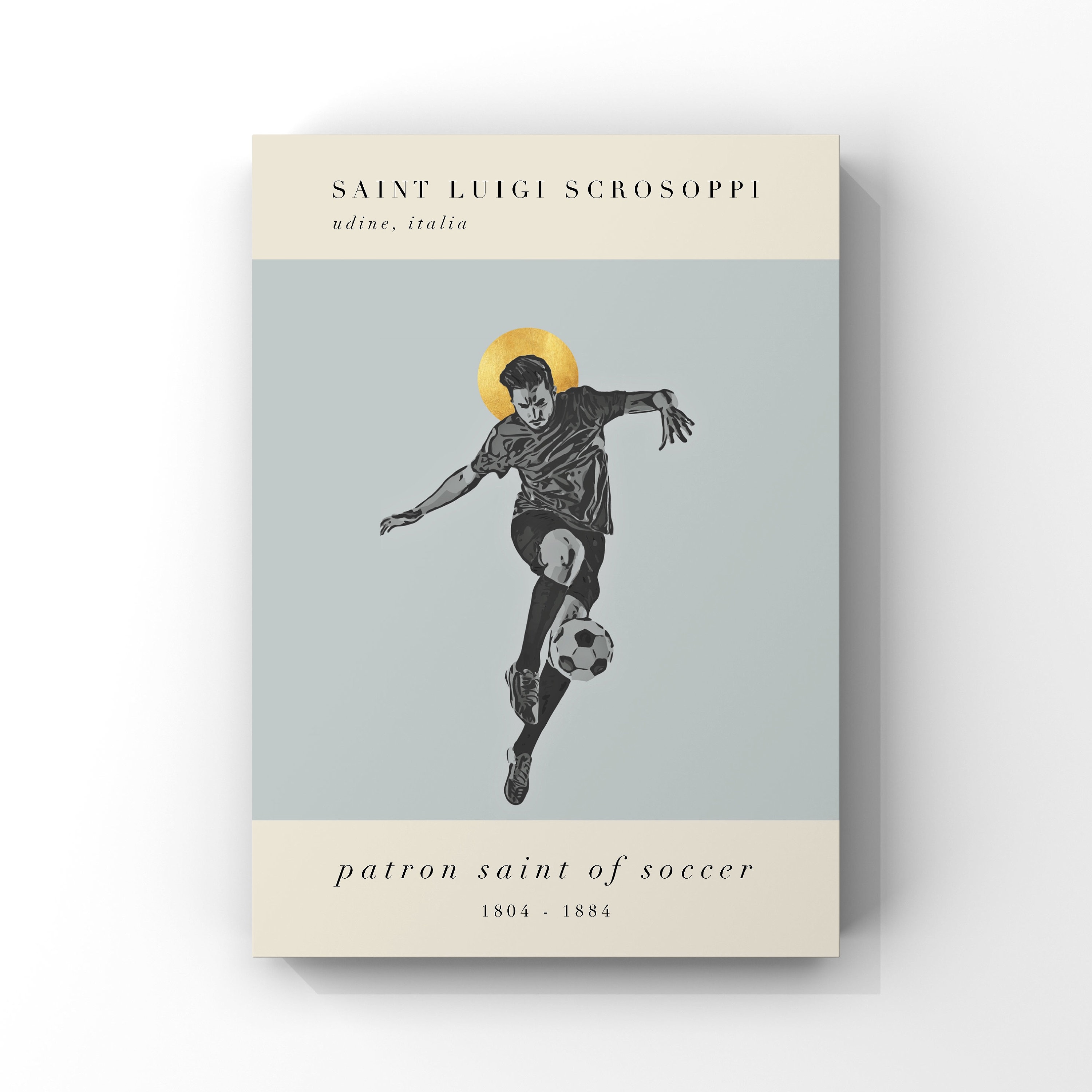 Soccer - Saint Luigi Scrosoppi - Patron Saint of Soccer - Gift for ...