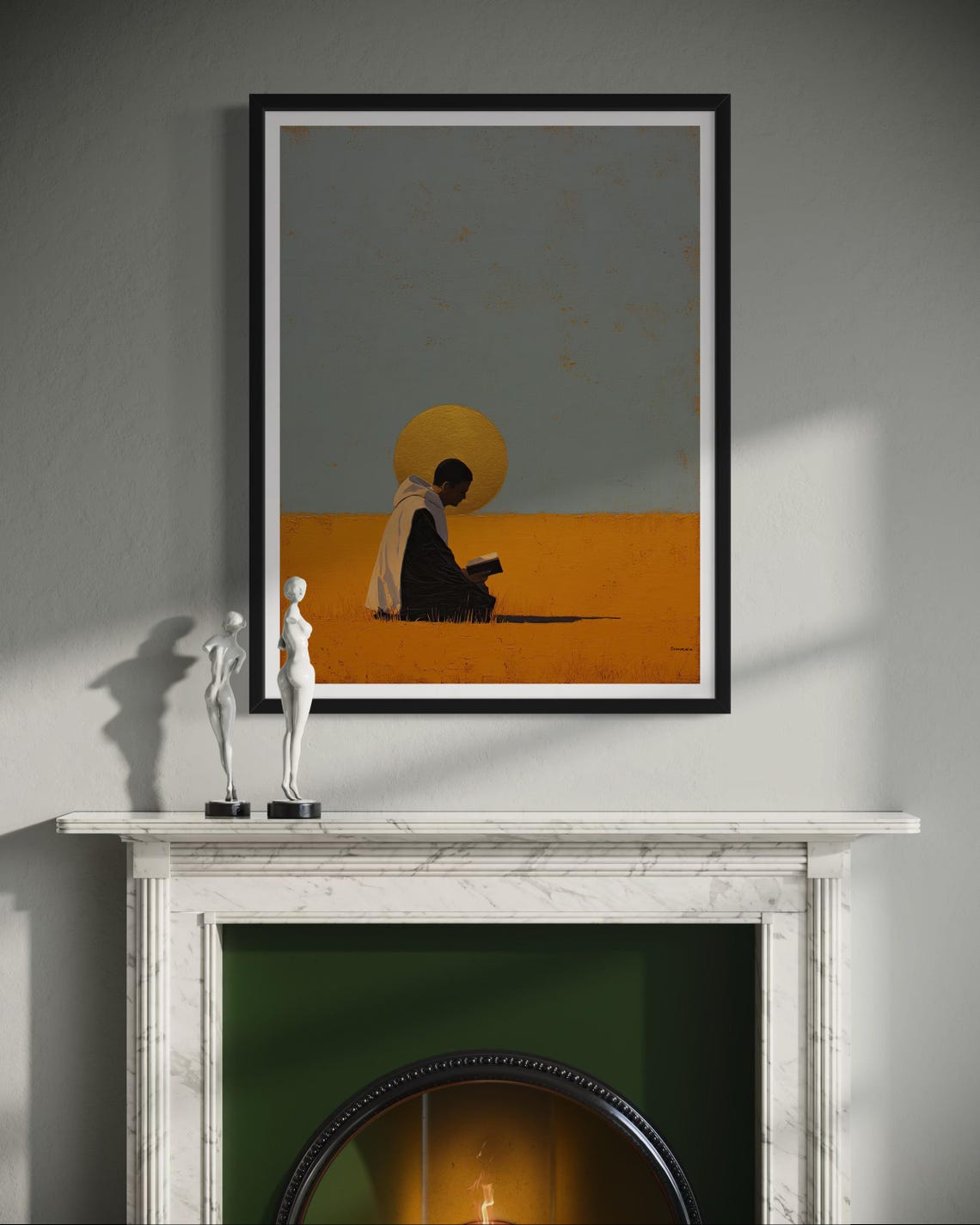 Saint Thomas Aquinas Art Print | Patron of Scholars and Wisdom | Modern ...