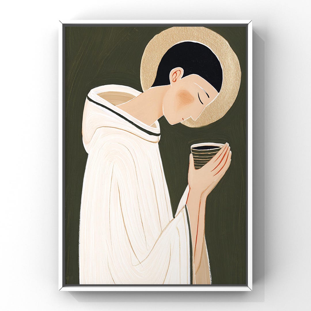 Saint Drogo Coffee Patron Saint Digital Download | Minimalist Catholic ...