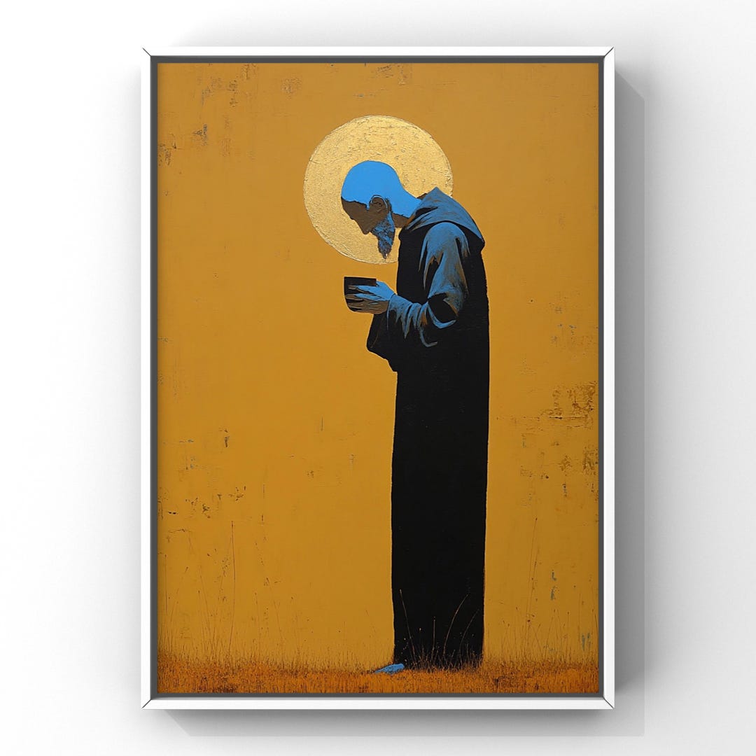 Saint Drogo Coffee Patron Saint Digital Download | Minimalist Catholic ...
