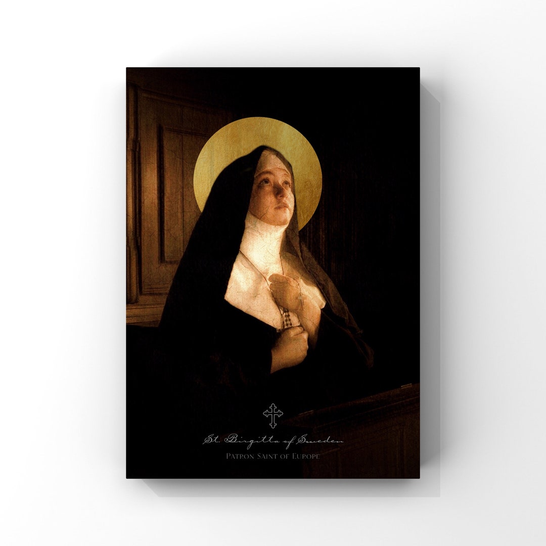 St. Birgitta of Sweden - Patron Saint of Europe - Saint Bridget of ...