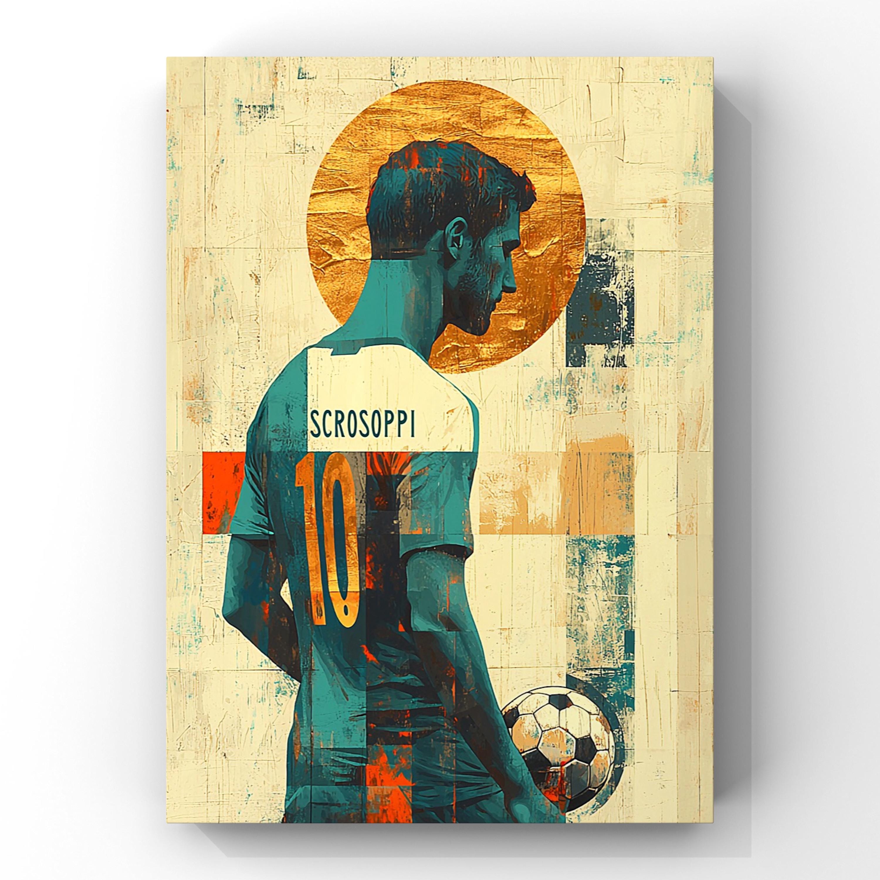 Patron Saint of Football — Soccer Player Wall Art — Saint Luigi ...