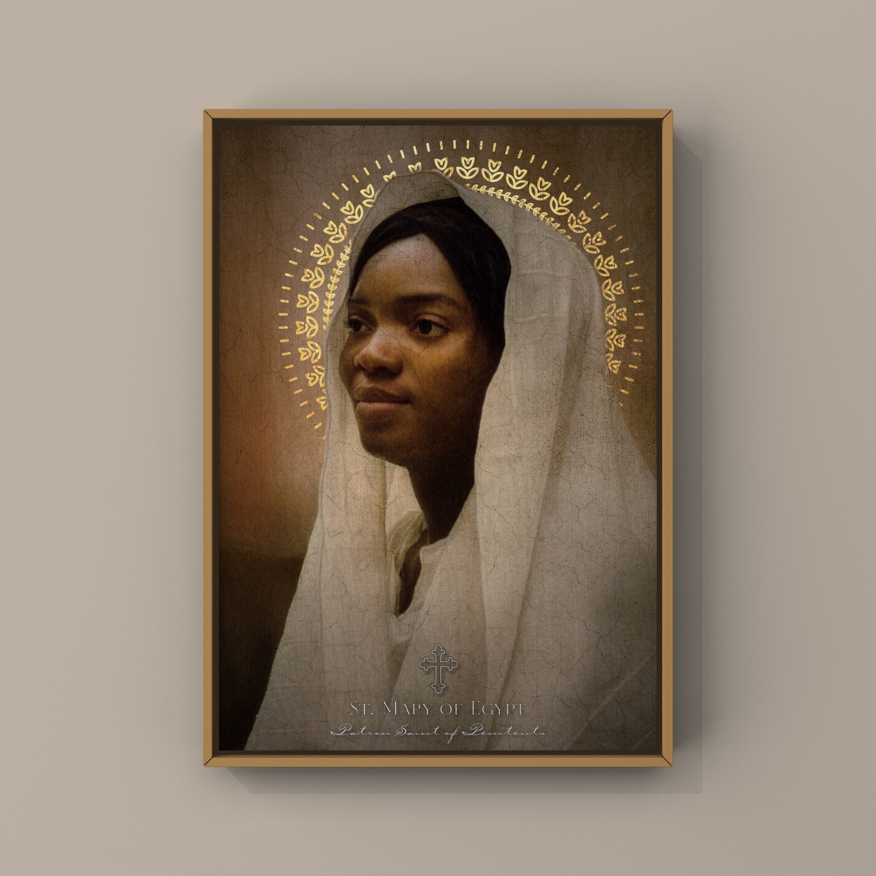 St. Mary of Egypt Patron Saint of Penitents Catholic Art - Etsy