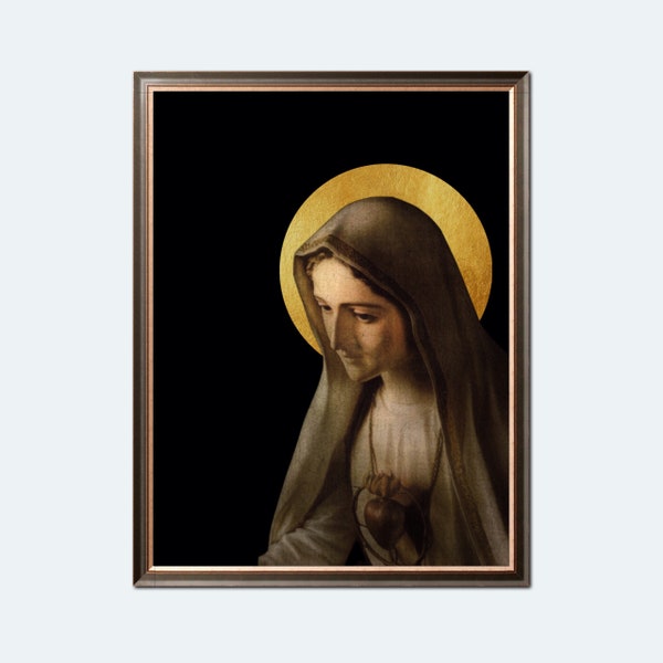 Virgin Mary Printables - Etsy