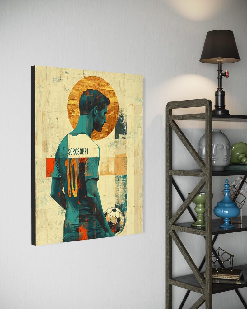 Patron Saint of Football — Soccer Player Wall Art — Saint Luigi ...
