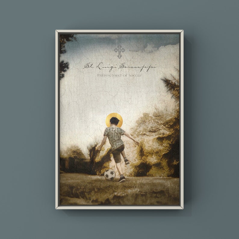 Soccer - Saint Luigi Scrosoppi - Patron Saint of Soccer - Gift for ...