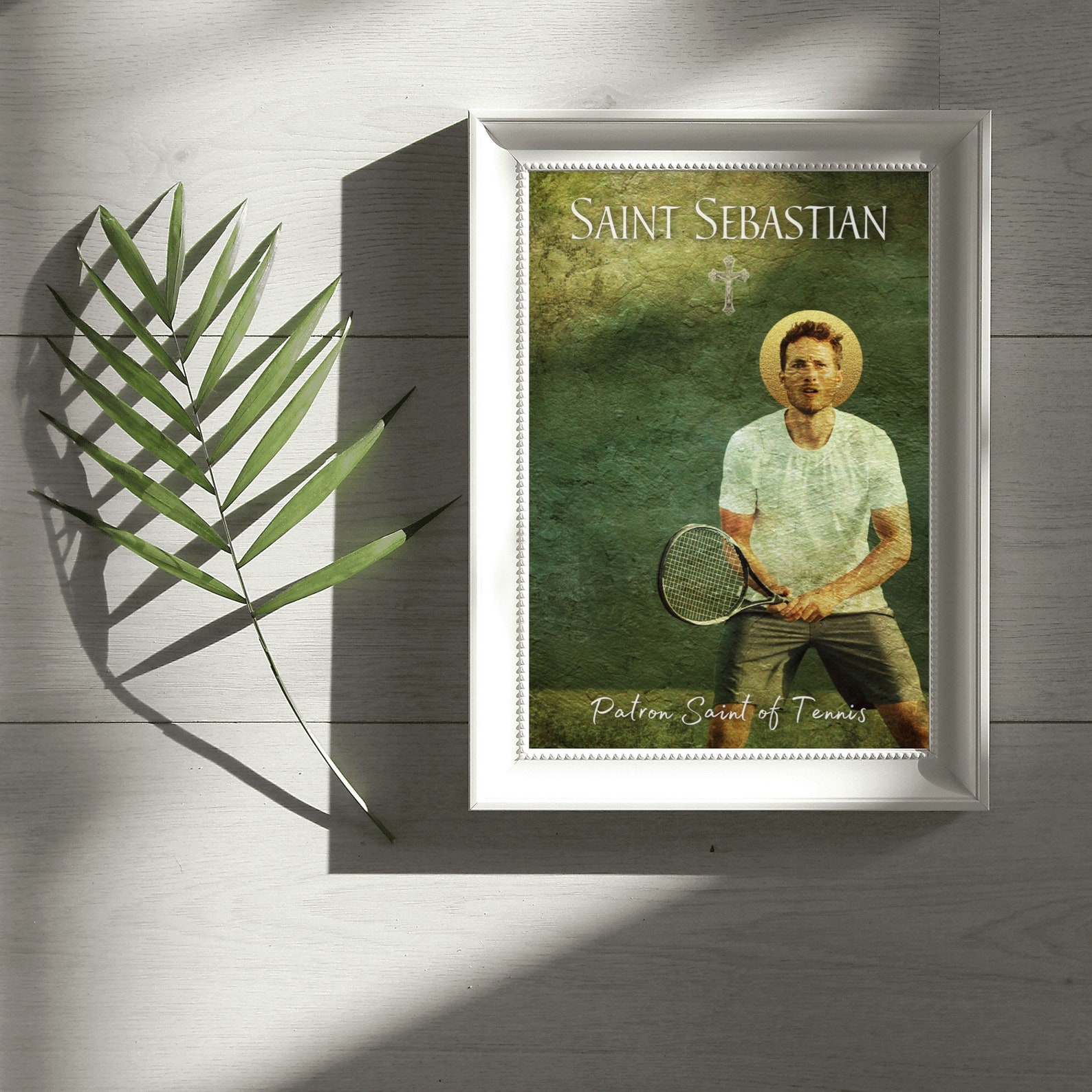 TENNIS, St. Sebastian, Patron Saint of Tennis, Patron Saint of Sports ...