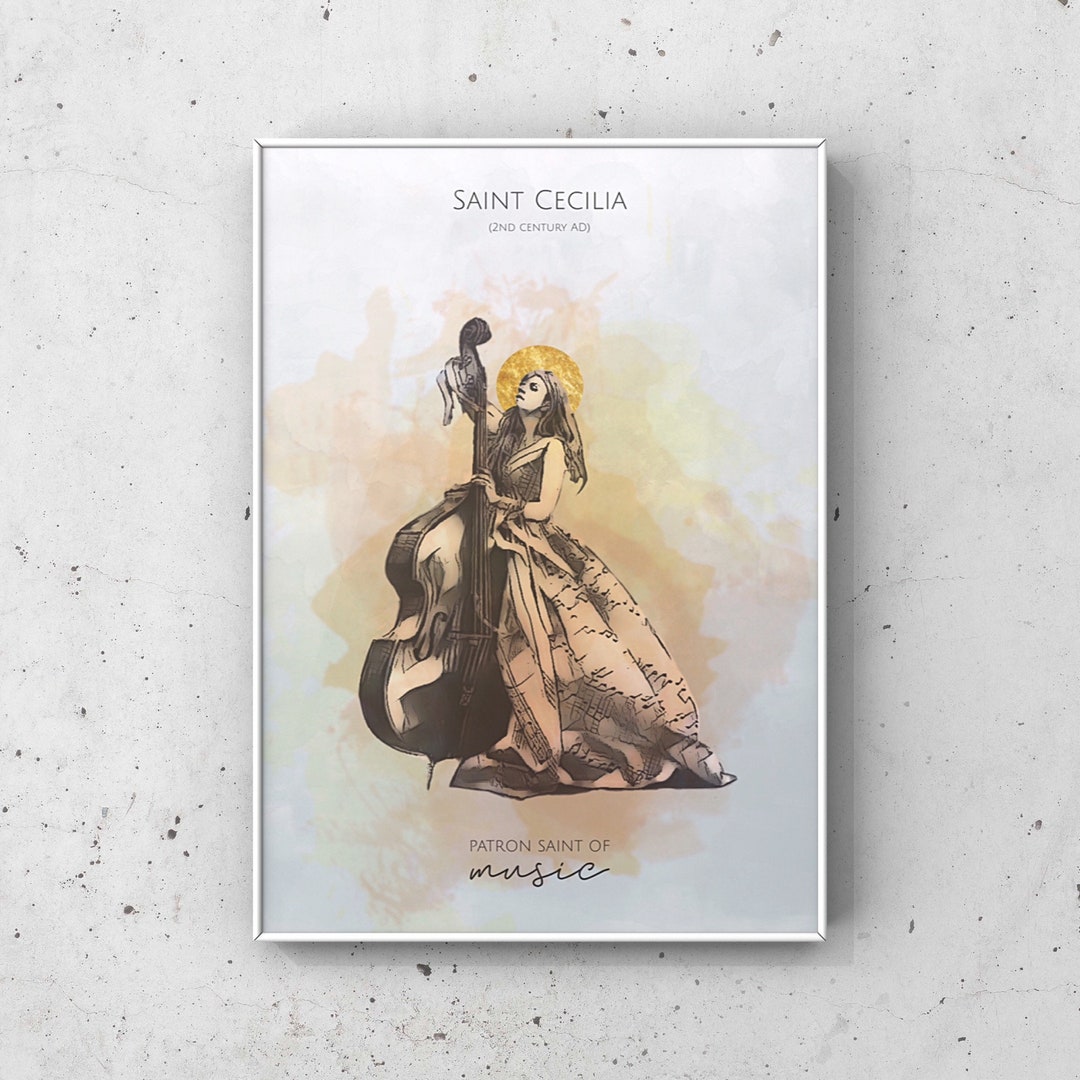 Music, Patron Saint of Music, Saint Cecilia, Musician, Music Student ...