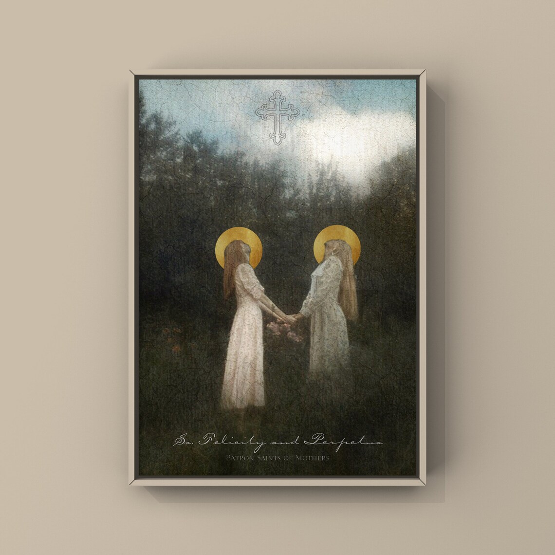 Saints Felicity and Perpetua - Patron Saints of Mothers - Catholic Art ...